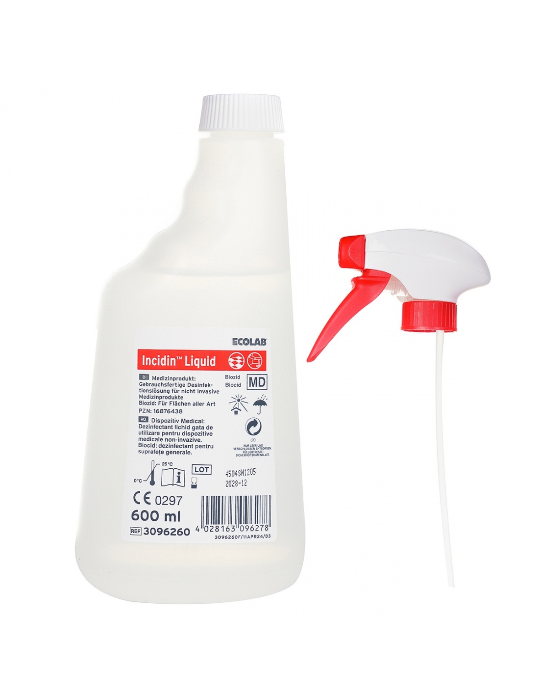 Dezinfectant suprafete si aparatura Incidin Liquid | medAZ.ro