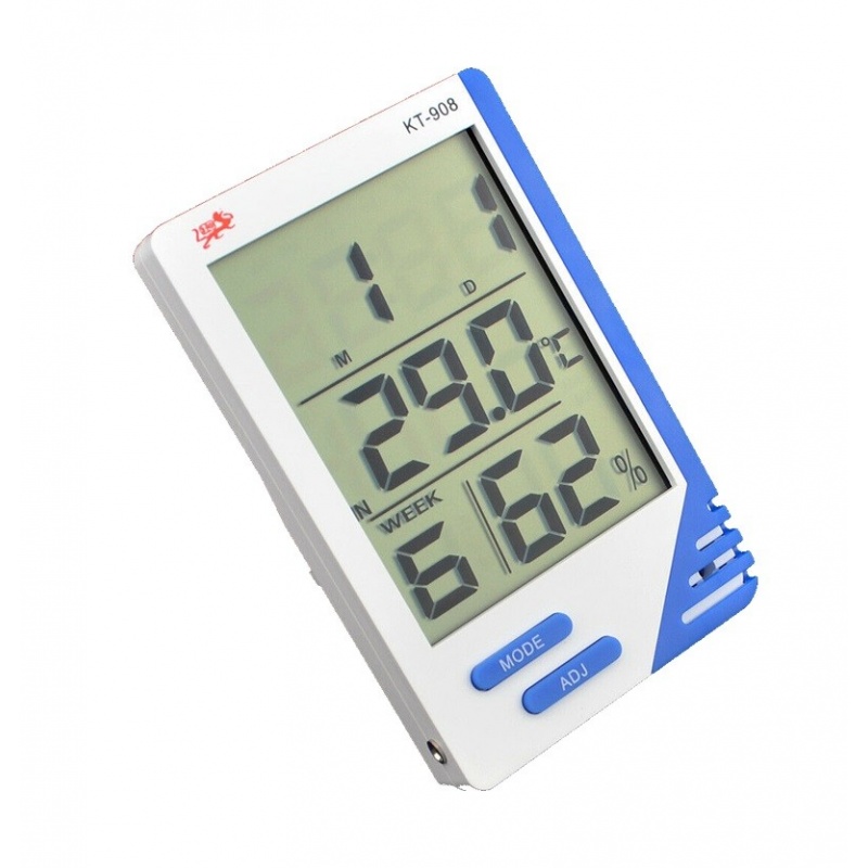 Termohigrometru digital KT-908 cu certificat de etalonare | medAZ.ro