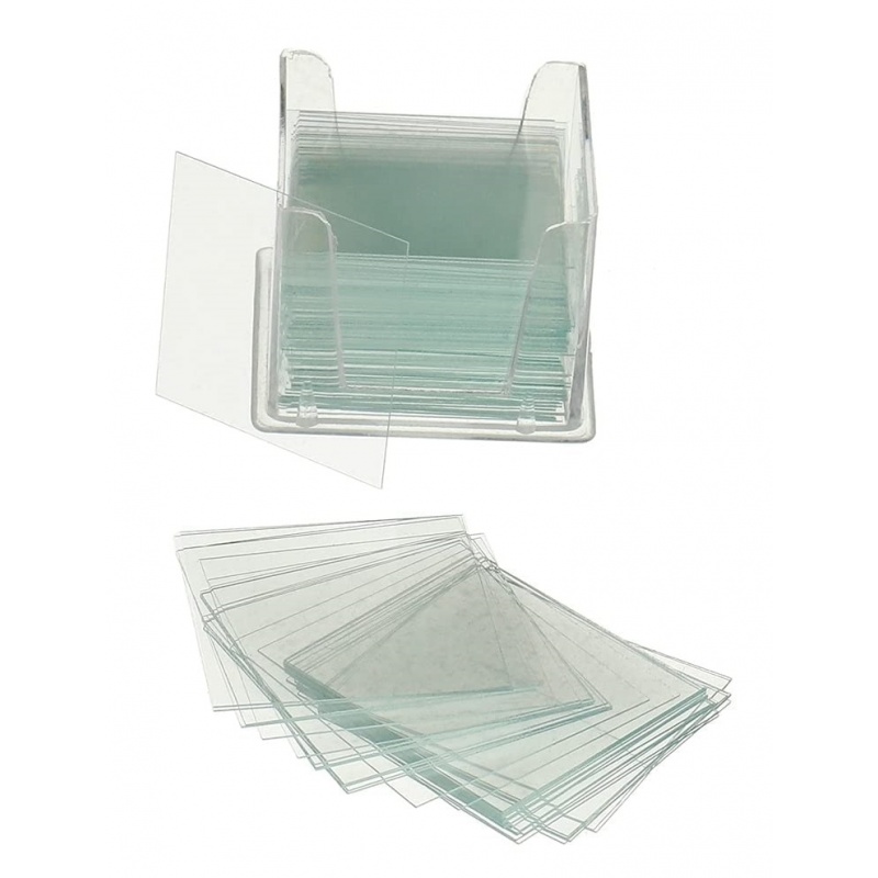 Lamele Microscop 24 x 24 mm - 100 buc | medAZ.ro